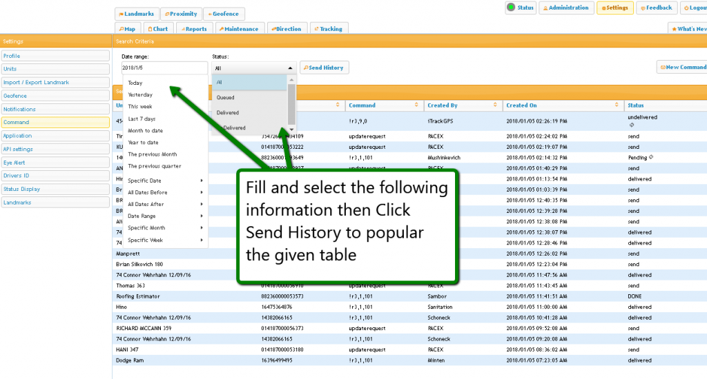 Command | GPS Tracking Manual